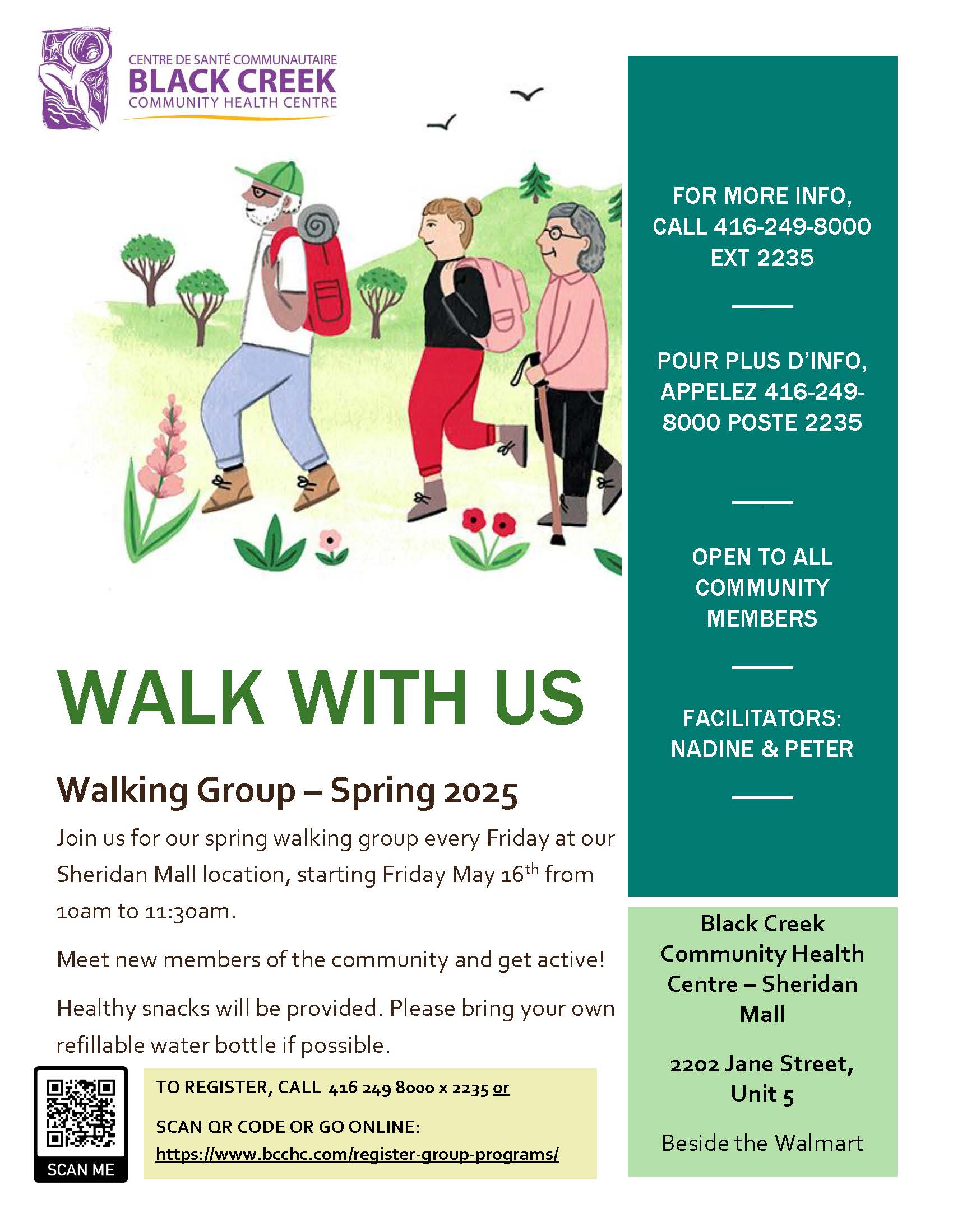 Healthy Lifestyle Group Programs - Black Creek Community Health Centre